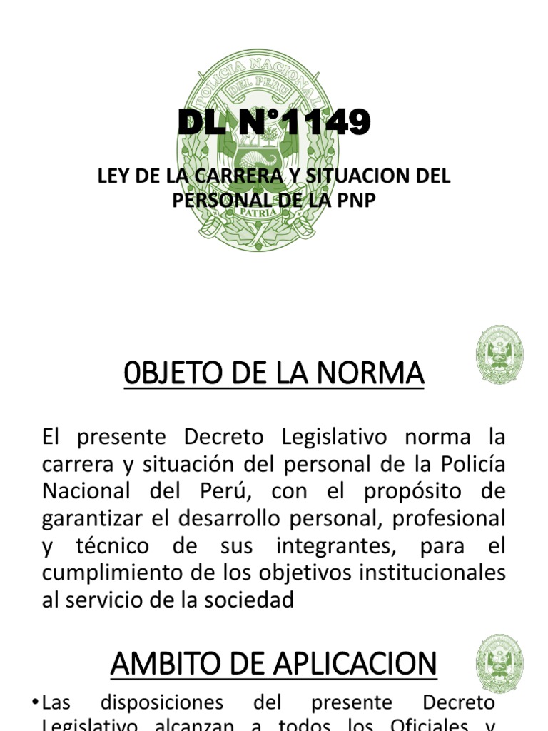 DL N°1149 Ok | PDF | Oficial general | Oficial (Fuerzas Armadas)