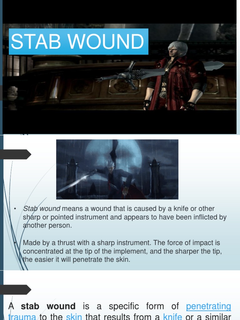 Stab Wound Report | Download Free PDF | Knife | Crime & Violence