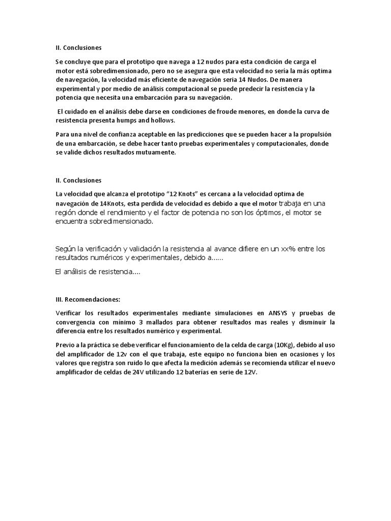 Conclusiones y Recomendaciones | PDF | Informática