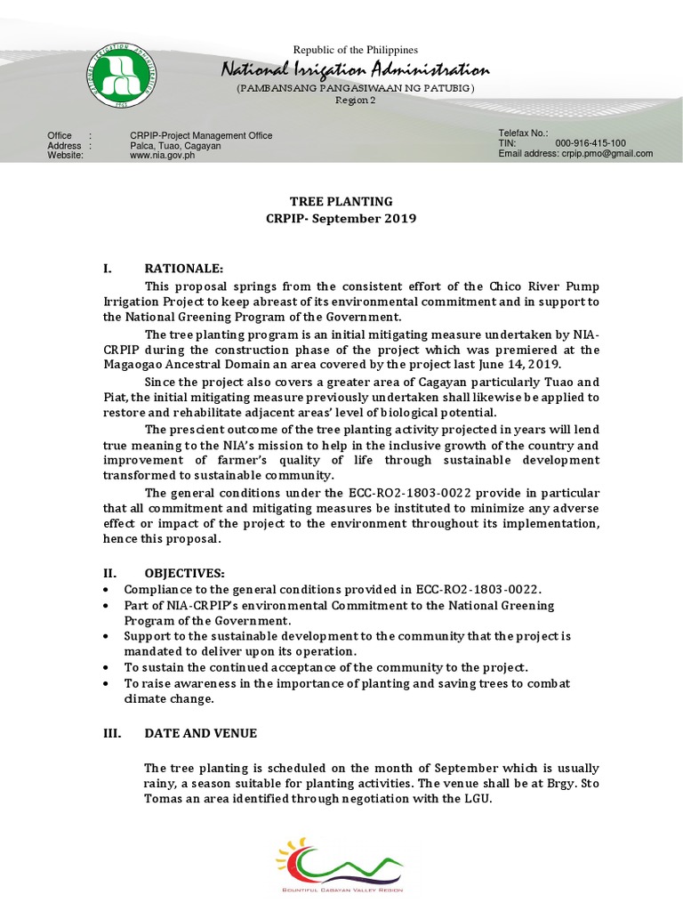 Tree Planting Proposal | PDF | Natural Environment | Nature