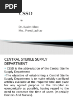 Workflow of CSSD in Hospital | PDF | Sterilization (Microbiology ...