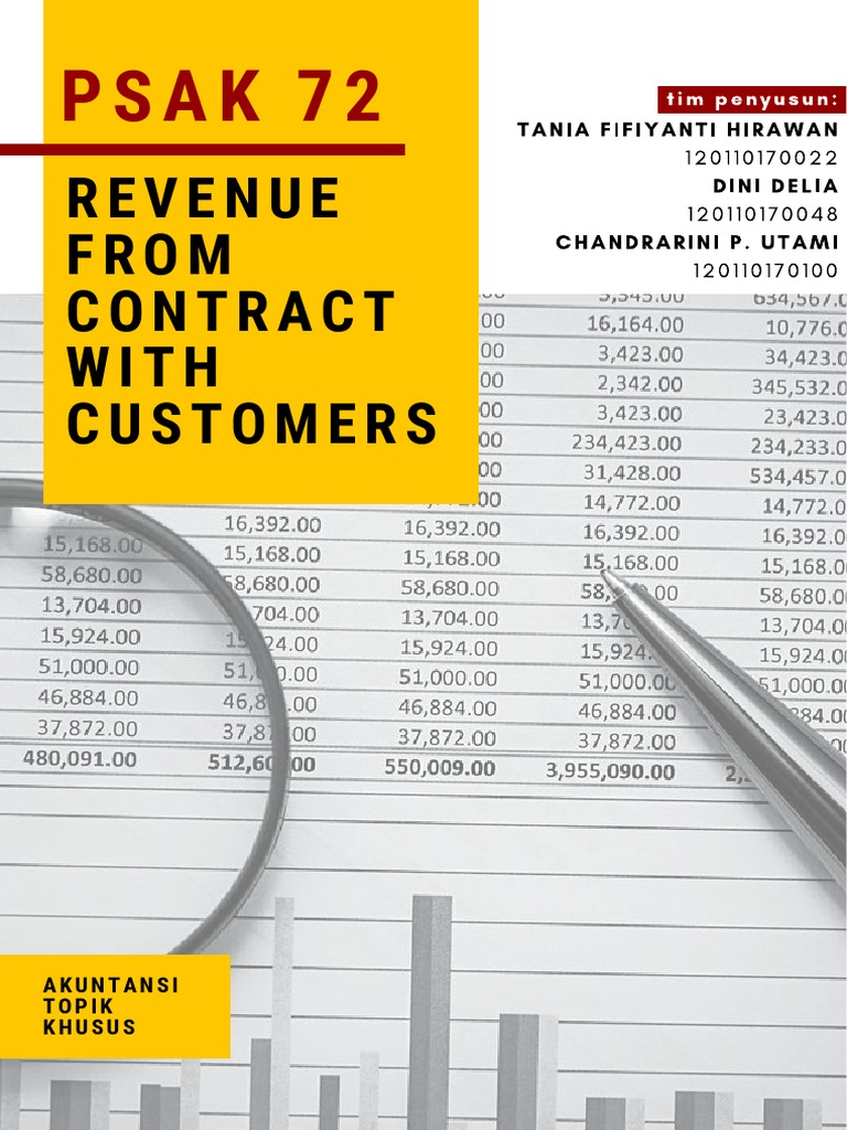 Makalah PSAK 72-Pendapatan Dari Kontrak Dengan Pelanggan | PDF