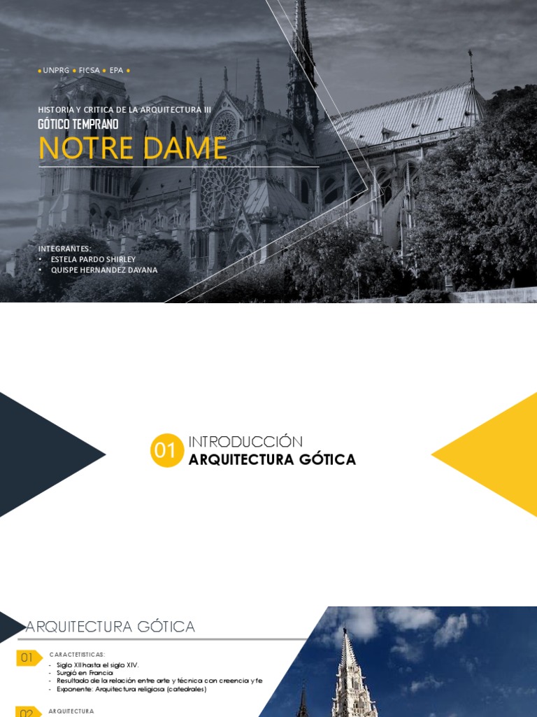Catedral de Notre-Dame | PDF | Arquitectura gótica | Arquitectura cristiana