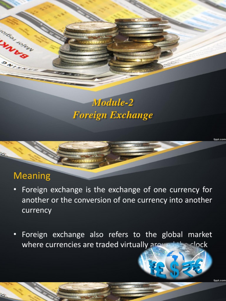 Module 2 | PDF | Swap (Finance) | Foreign Exchange Market