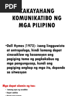 Grade 11 - Conative, Informative at Labeling Na Gamit NG Wika | PDF