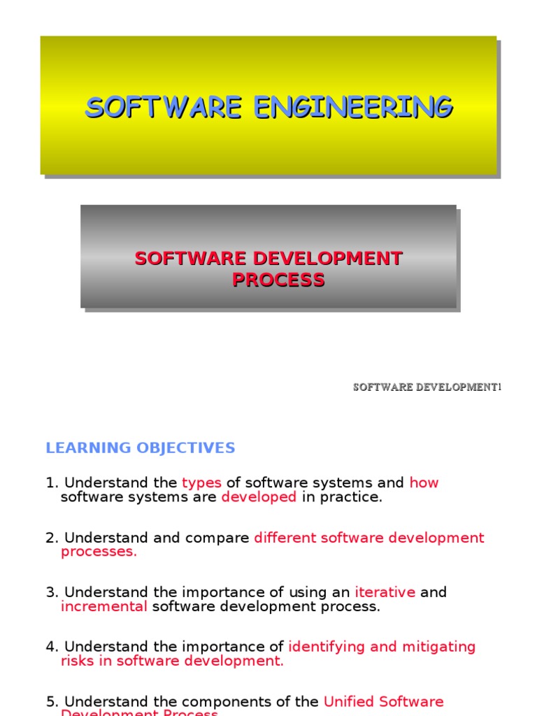 Software Engineering Software Engineering | PDF | Software Development | Software Development ...