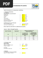 Design Calculation For Scaffolding | PDF | Scaffolding | Beam (Structure)