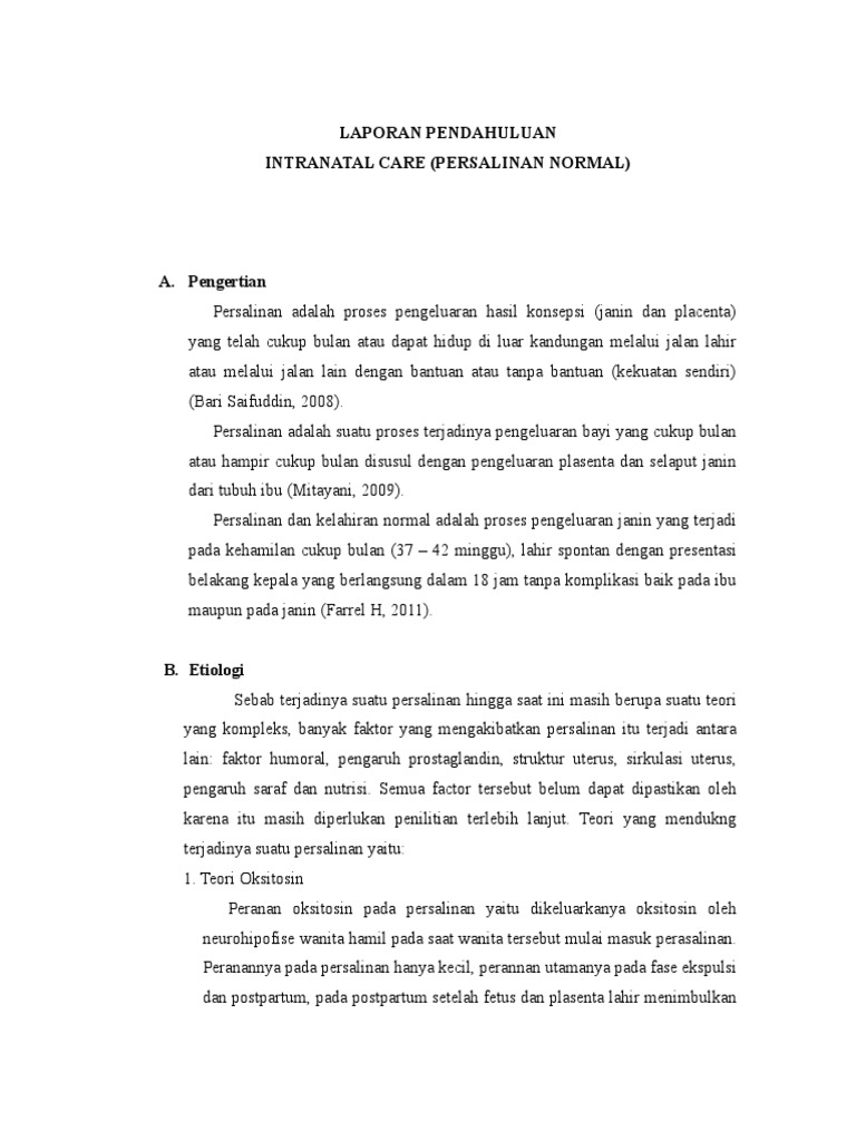 iNTRANATAL CARE LP | PDF