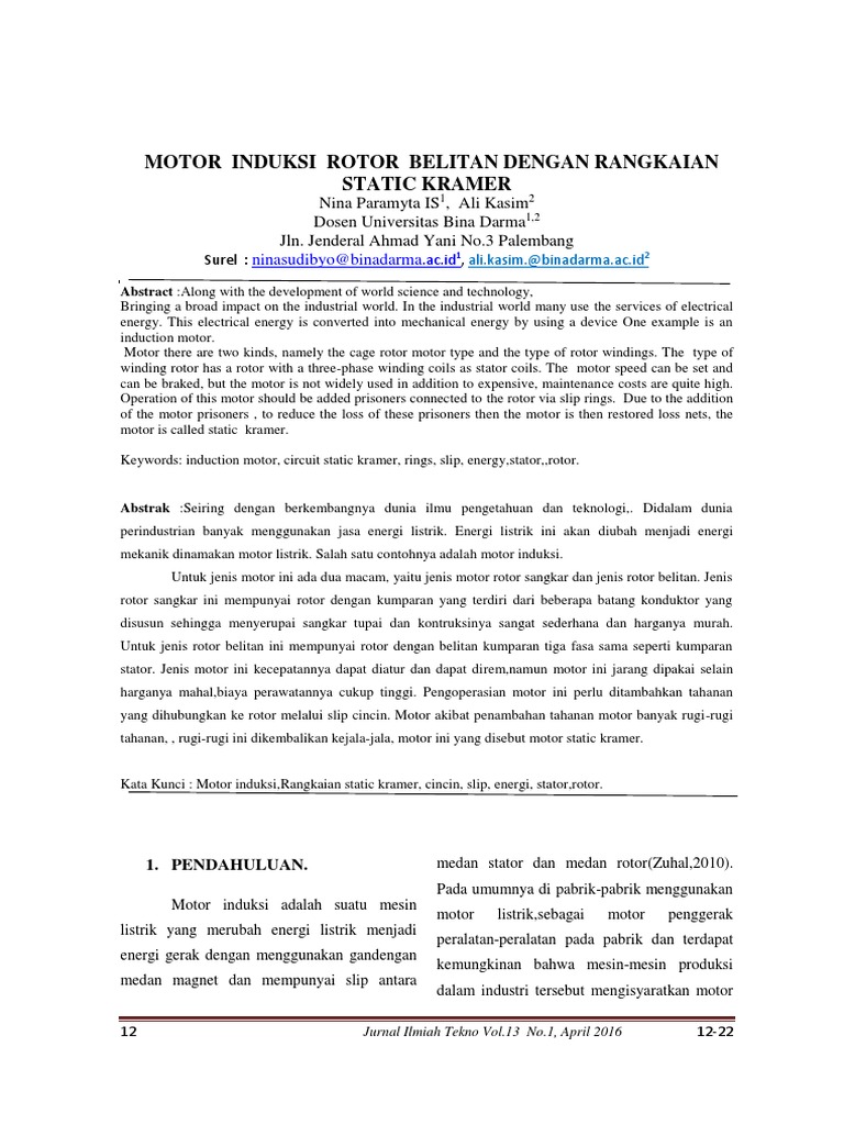 Rangkaian Static Kramer | PDF