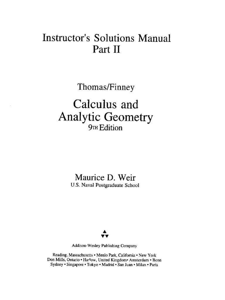 Solved Calculus Thomas Finney (Ch 8-14).pdf
