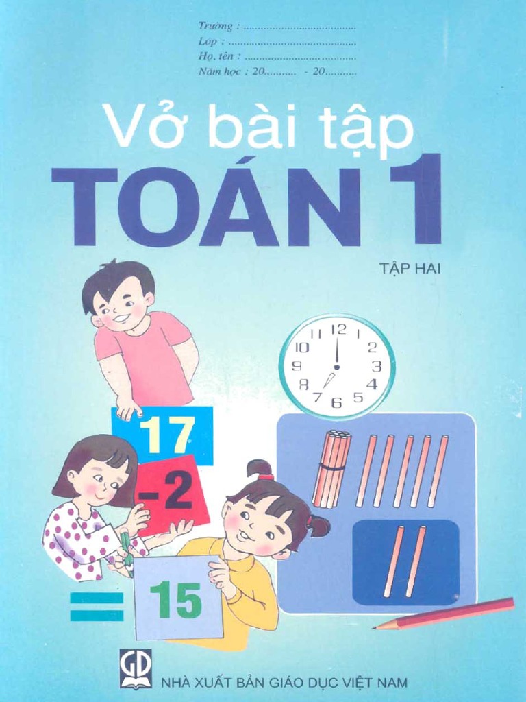 (Downloadsachmienphi - Com) Vo Bai Tap Toan Lop 1 Tap 2 | PDF ...