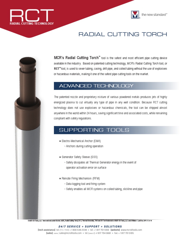 MCR Technical Sheet | PDF | Pipe (Fluid Conveyance) | Chemistry