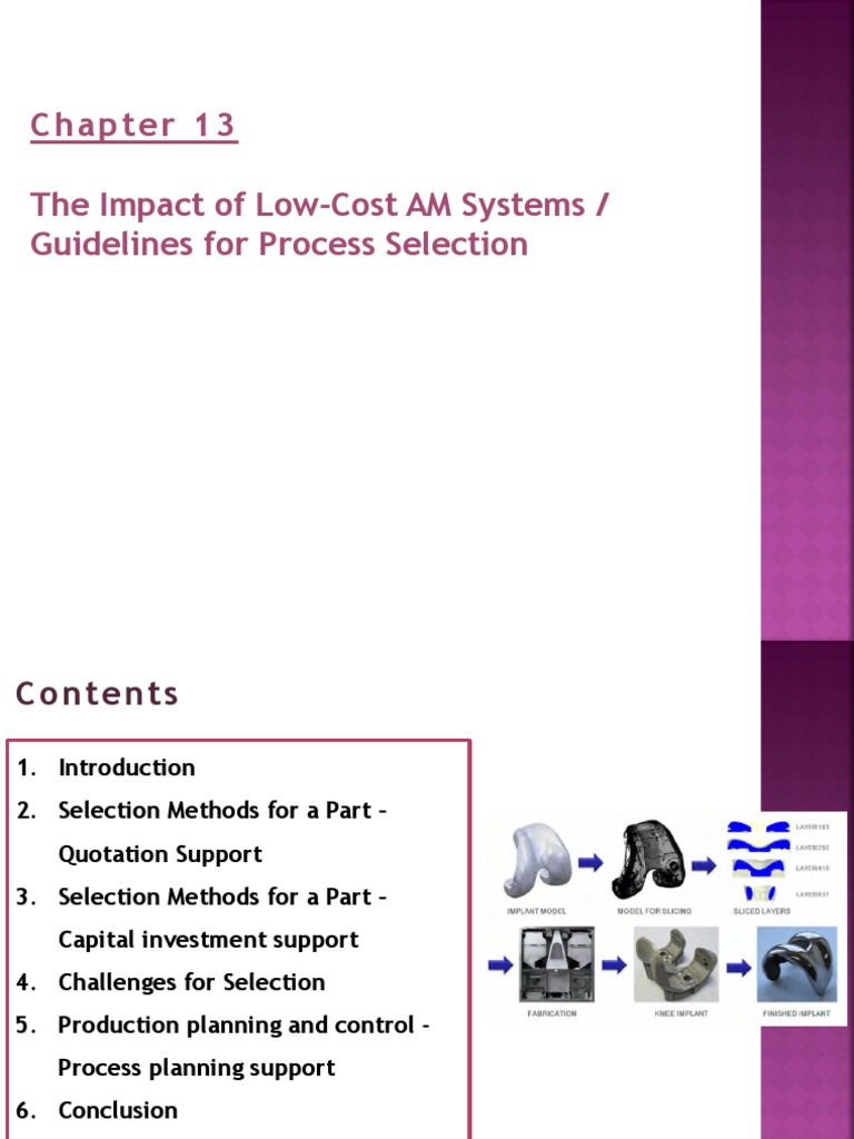 Lecture 13 Guidelines For Process Selection | PDF | Decision Making | Utility