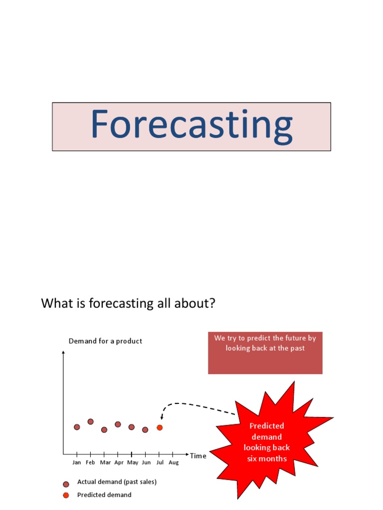 Forecasting PDF | PDF | Forecasting | Regression Analysis