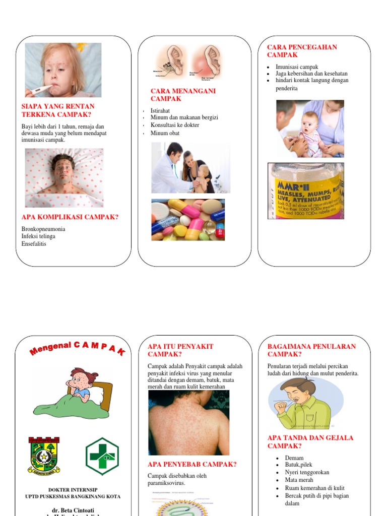 Campak Fix Leaflet | PDF