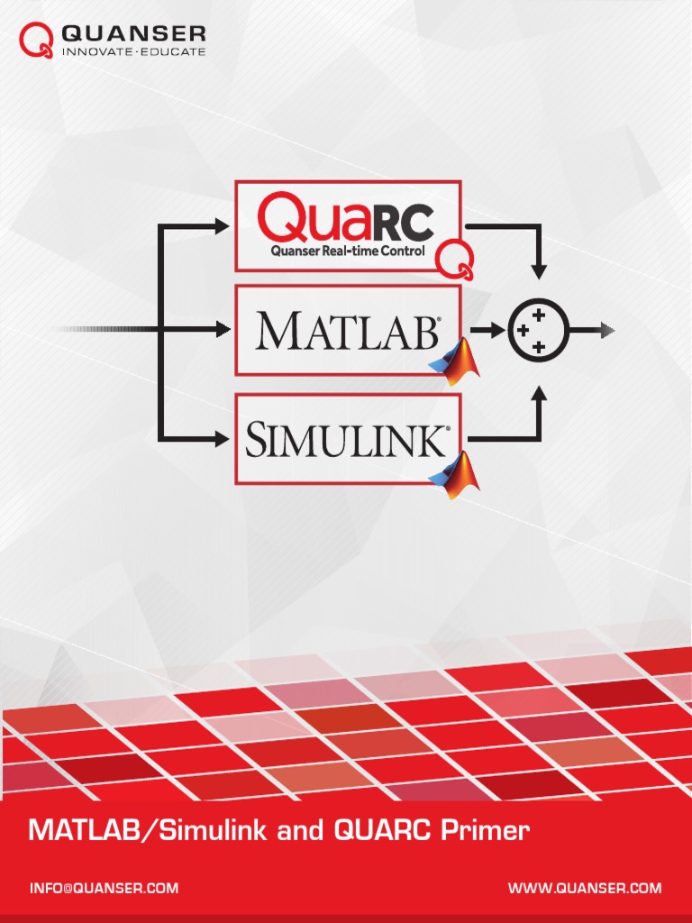 Quarc Matlab Simulink Primer PDF | PDF | Matlab | Matrix (Mathematics)