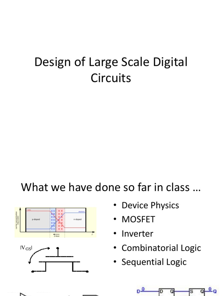 Design of Large Scale Digital Circuits | Download Free PDF | Hardware ...