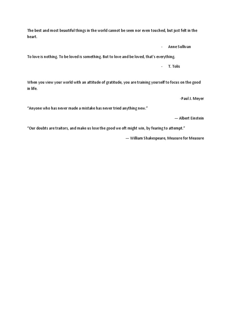 Book of Quotes Final Quarter | PDF | Self-Improvement