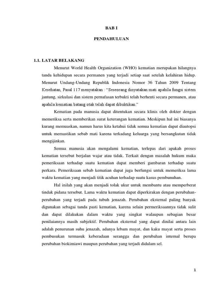 Kaku-Mayat Edit | PDF