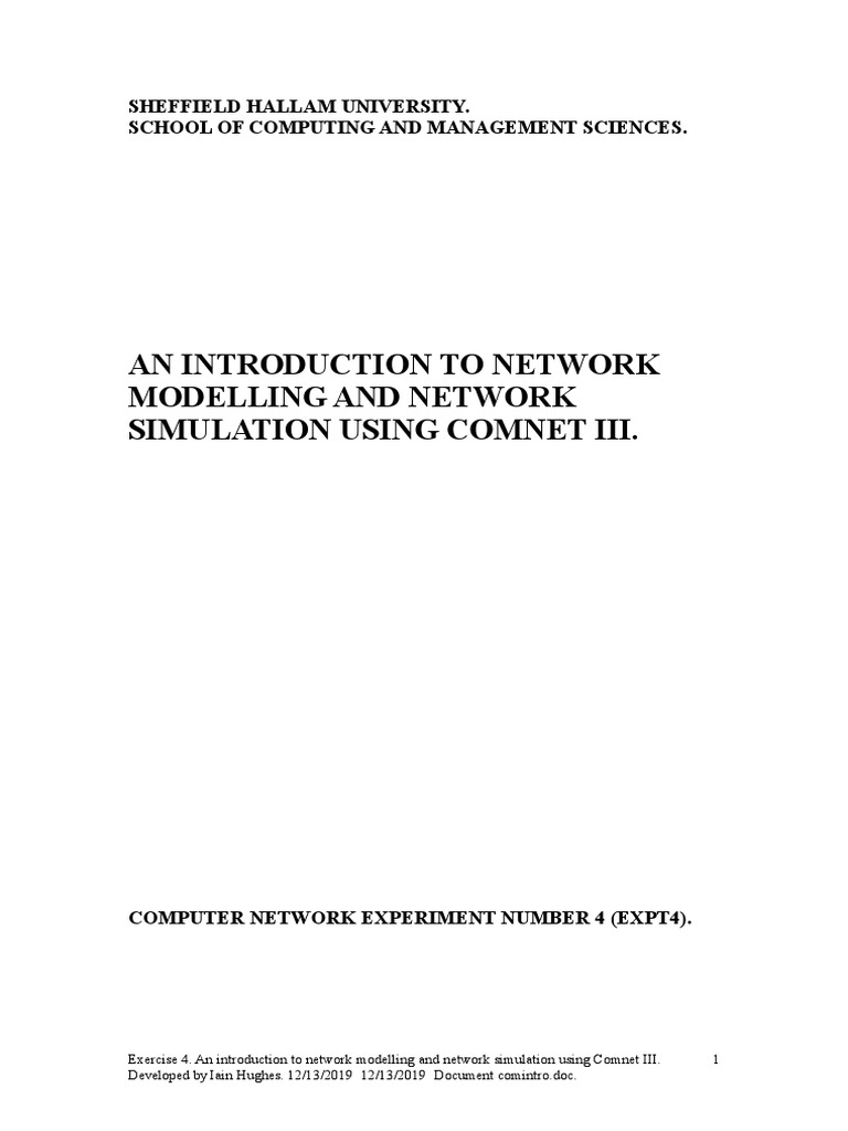 Expt 4 | PDF | Simulation | Computer Network