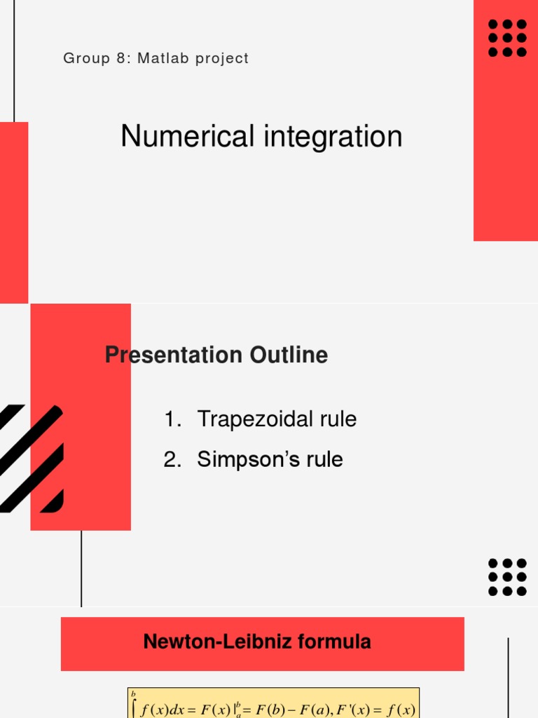 Matlab Project | Download Free PDF | Calculus | Algorithms