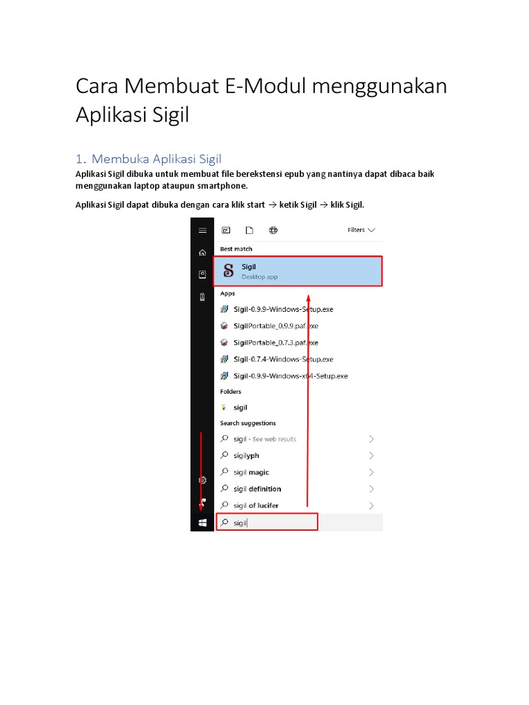 Tutorial Sigil | PDF | Seni | Komputer