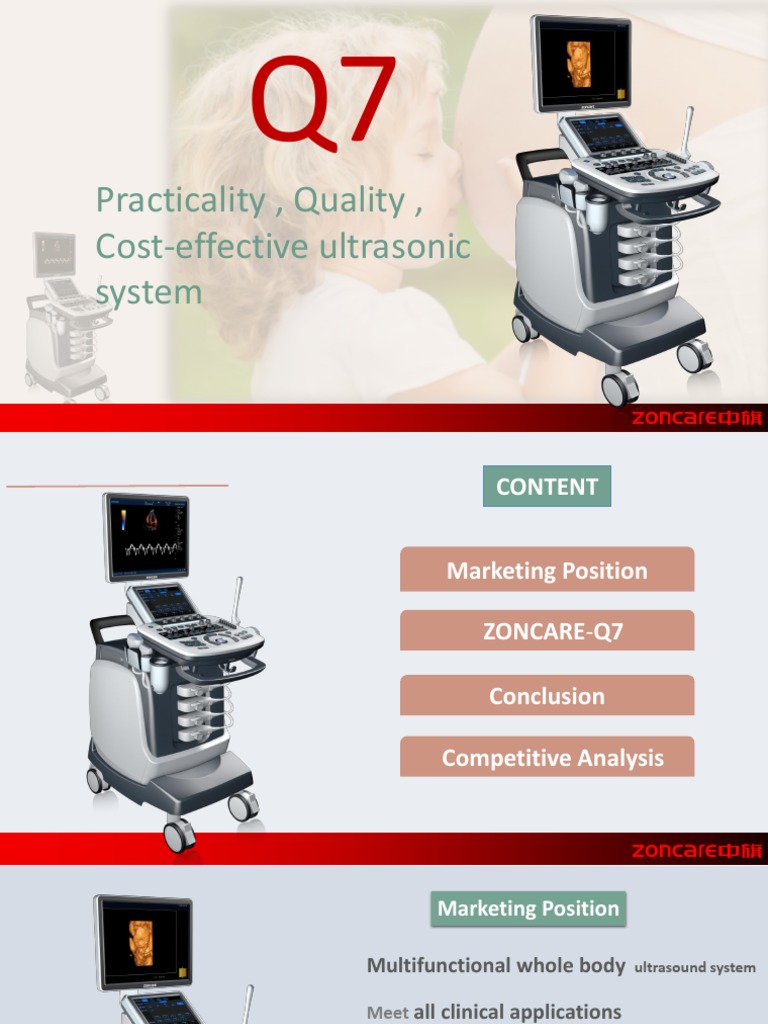 Zoncare Q7 Ultrasound System Overview | PDF | Computer Monitor ...