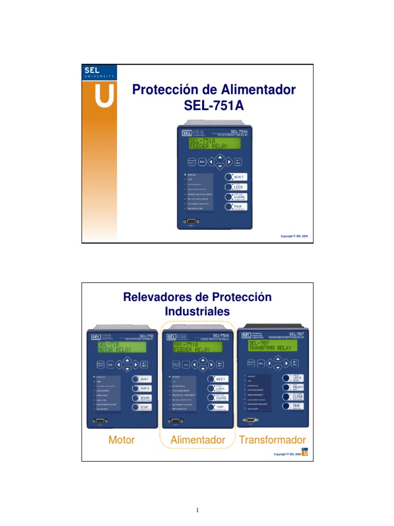 SEL-751 presentación | PDF | Protocolo de Control de Transmisión | Red de área amplia
