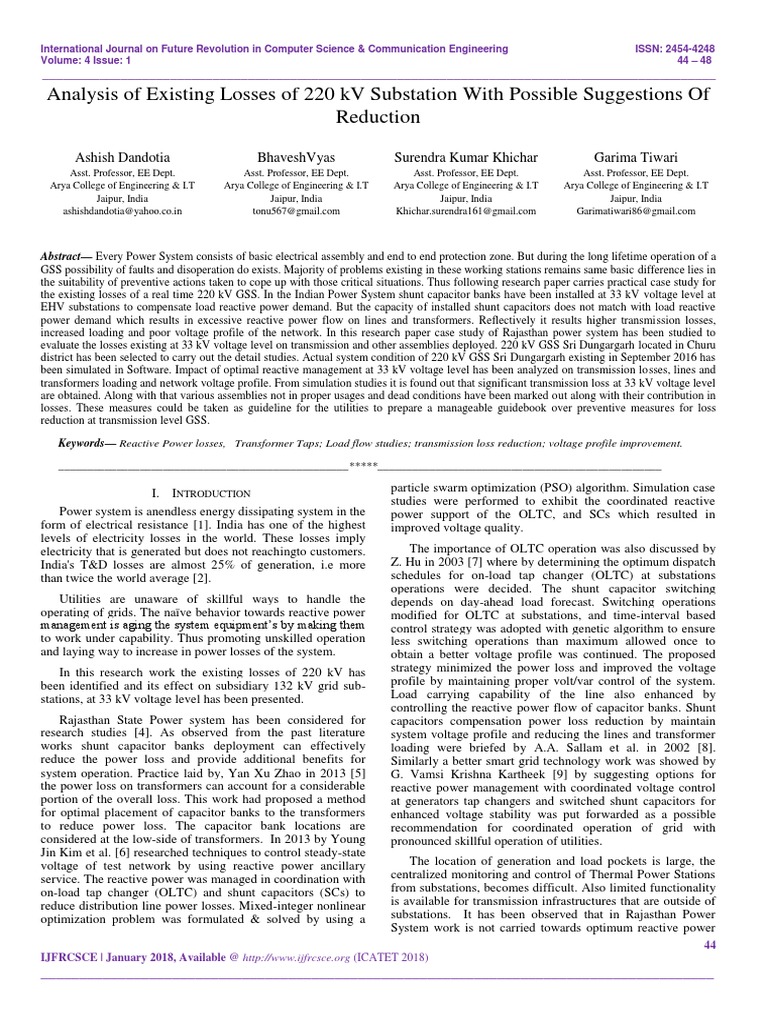 HVPNL 220 KV Substation | PDF | Electric Power Transmission ...