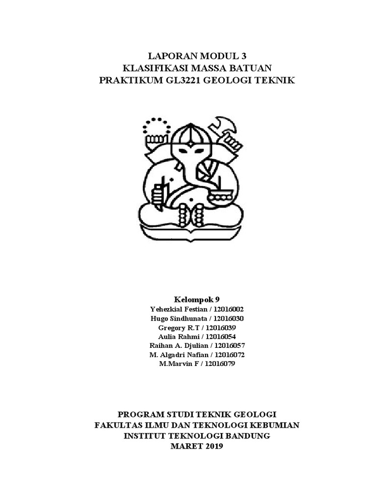 Klasifikasi Massa Batuan RMR Dan SMR PDF | PDF