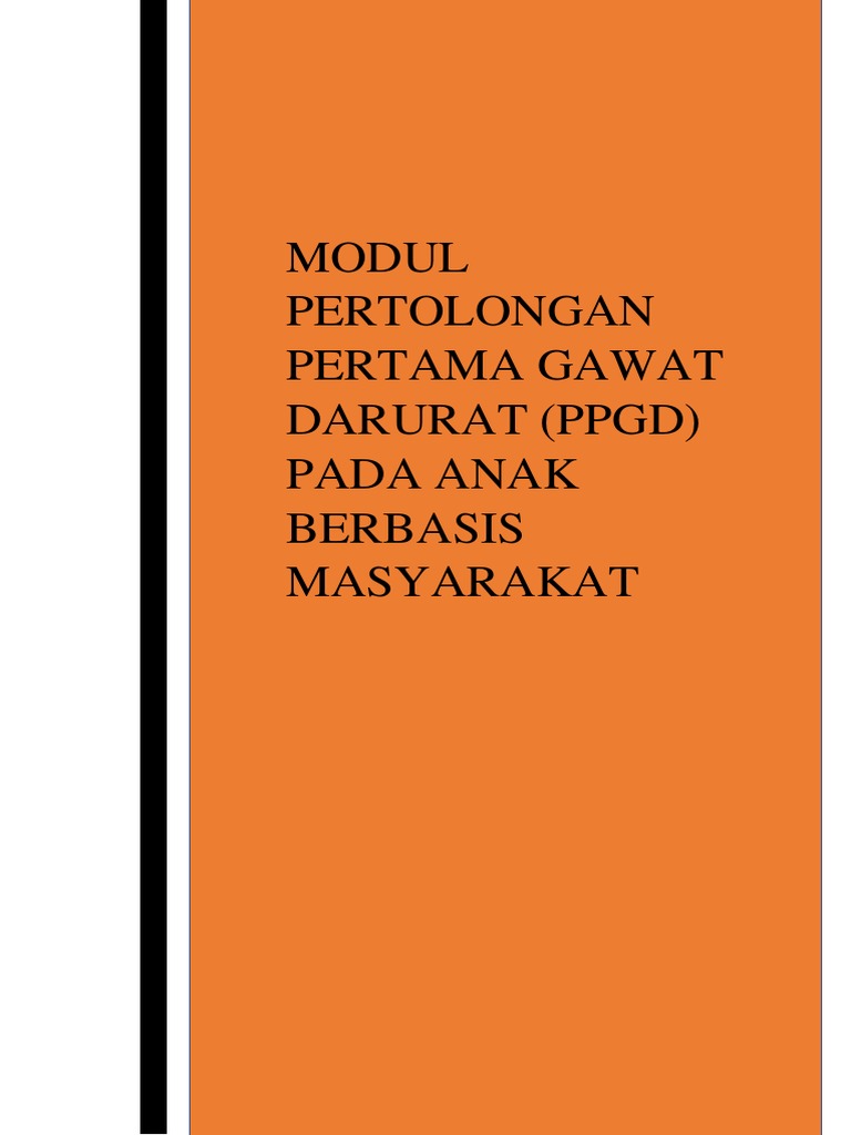 Modul PPGD Anak untuk Masyarakat | PDF
