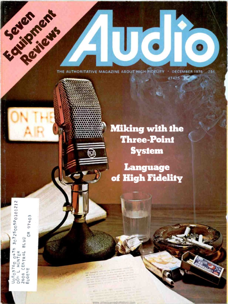 3 Point Mic Vs Stereo | PDF | Phonograph | Audio Electronics