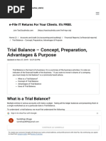 Adjusted Trial Balance Problems and Solutions | PDF