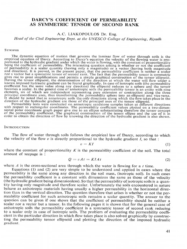 Permeability Tensor PDF | PDF