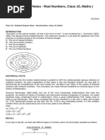 Real Numbers: Project Work-Submitted To - Mr. Amit Pandey Submitted by ...