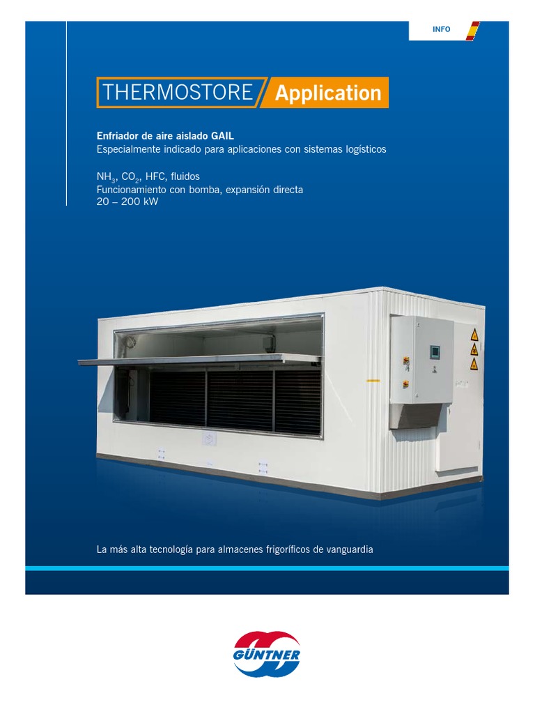 Guentner GAIL Info ES | PDF | Almacén | Temperatura