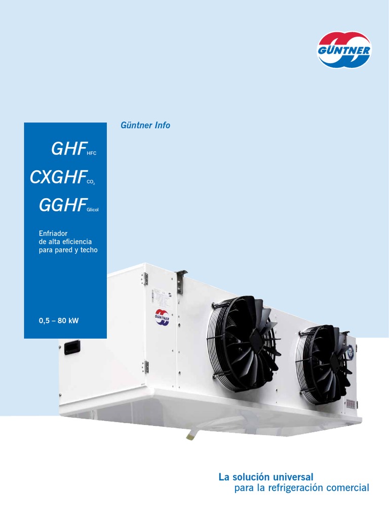 Guentner GHF Info ES | PDF | Caldera | Química