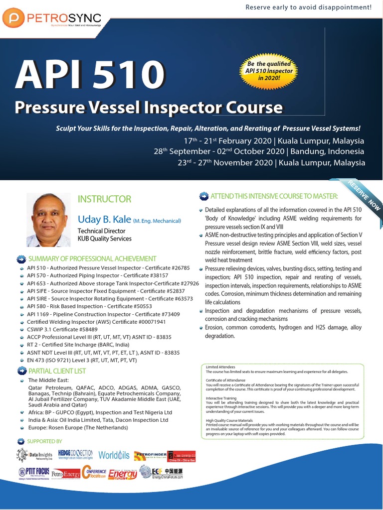 API 510 Course Malaysia 2020 | PDF | Payments | Credit Card