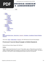 Camber and Deflection Calculation | PDF | Beam (Structure) | Bridge