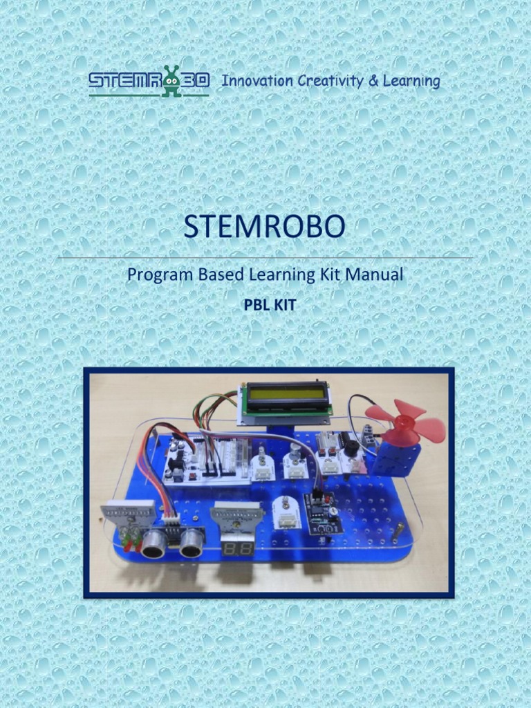 STEMROBO Program Based Learning Kit Manual | PDF | Electric Motor ...