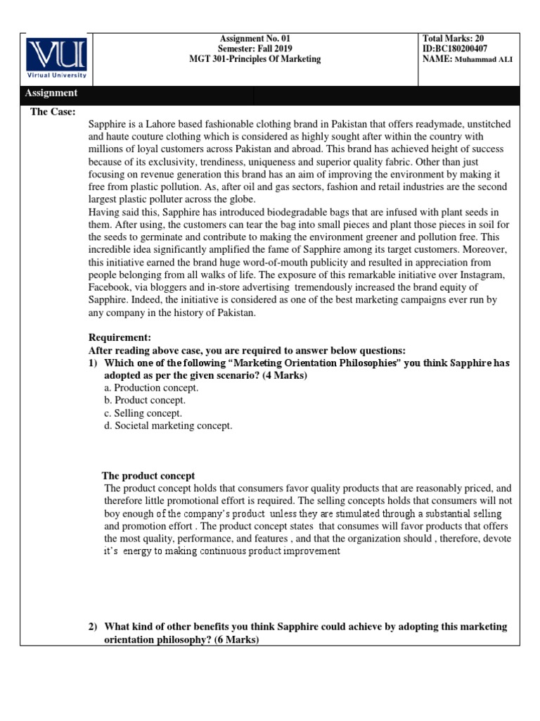 MGT 301 | PDF | Brand | Marketing