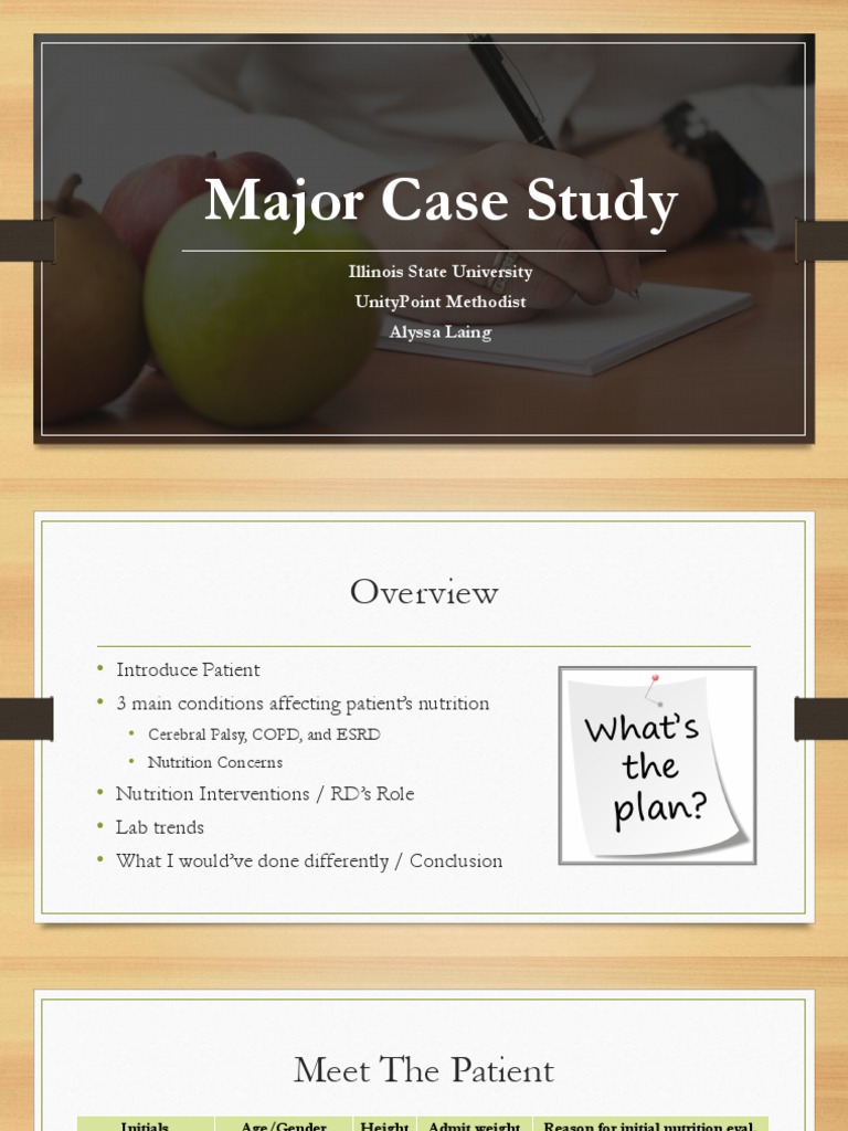 Major Case Study | PDF | Chronic Kidney Disease | Nutrition
