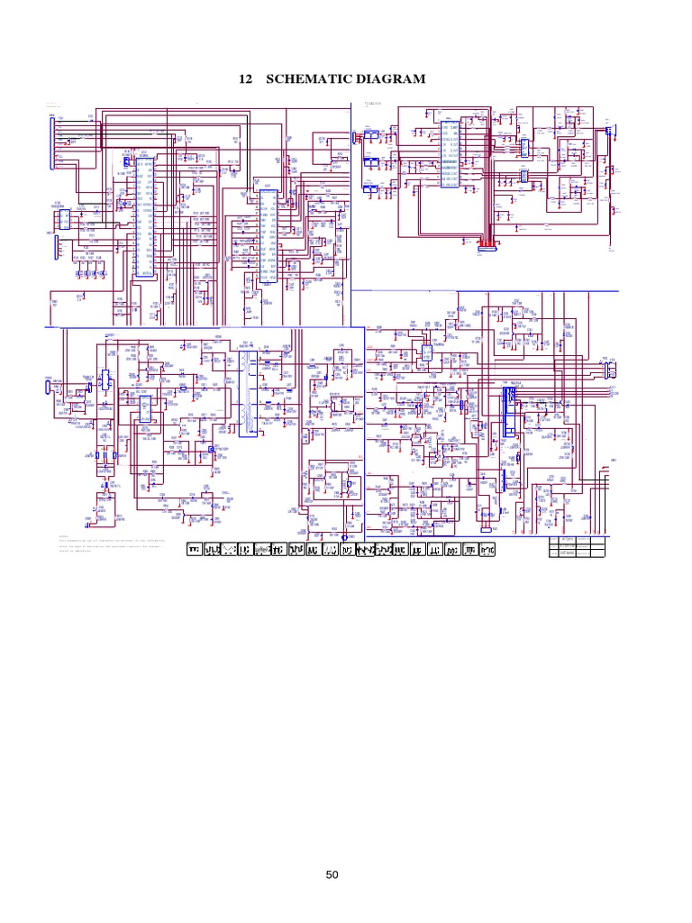 AOC CRT Monitor Circuit Diagram | PDF