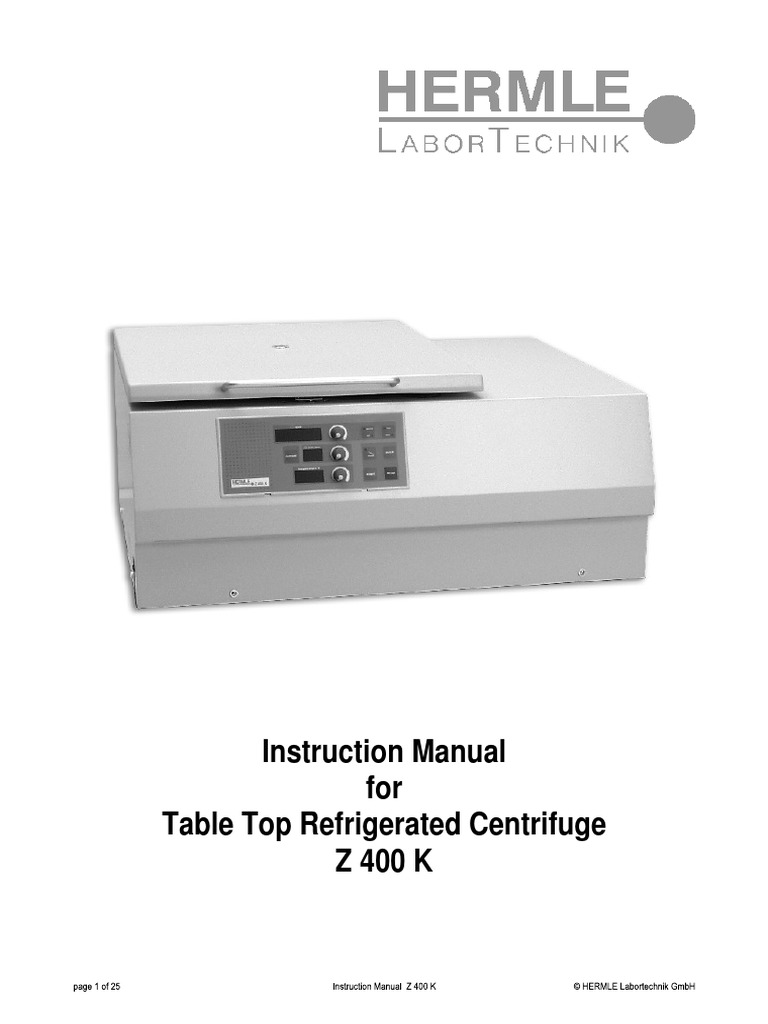 Manual z400 | PDF | Celsius | Manufactured Goods