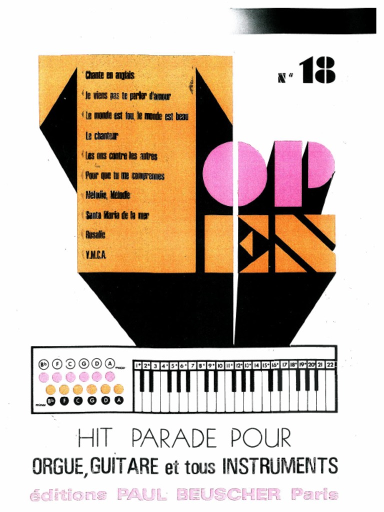 Partition Accordeon Gratuite Top Ten N 18 PDF | PDF