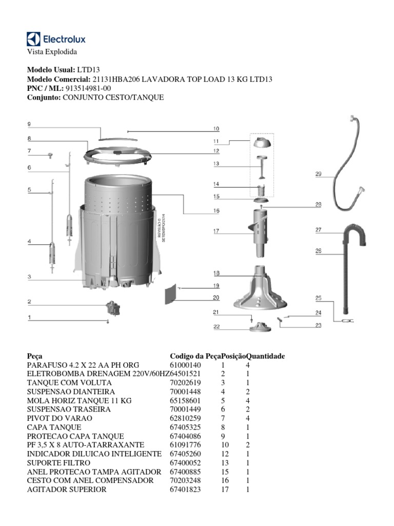 Vista Explodida Externa PDF | PDF