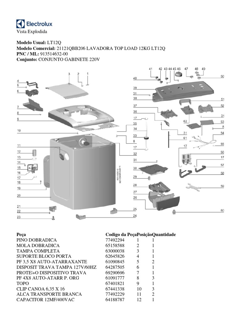 Vista Explodida Externa PDF | PDF