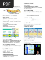 Cell Transport Concept-Map | PDF | Membrane Biology | Life Sciences