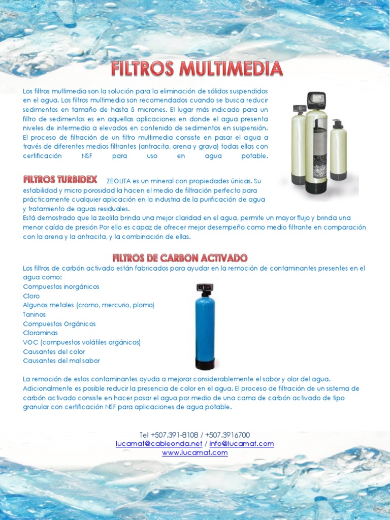Filtros Multimedios Informacion | PDF
