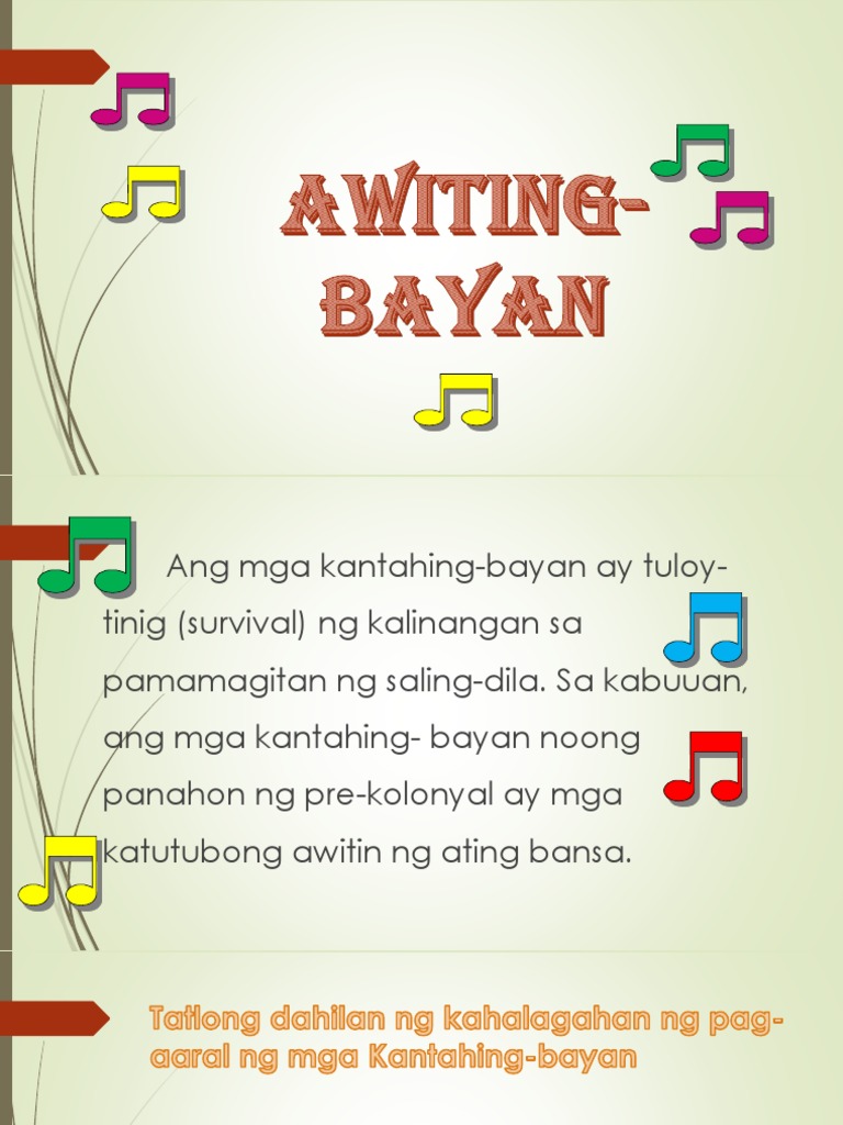 Oyayi at Panitikan | PDF